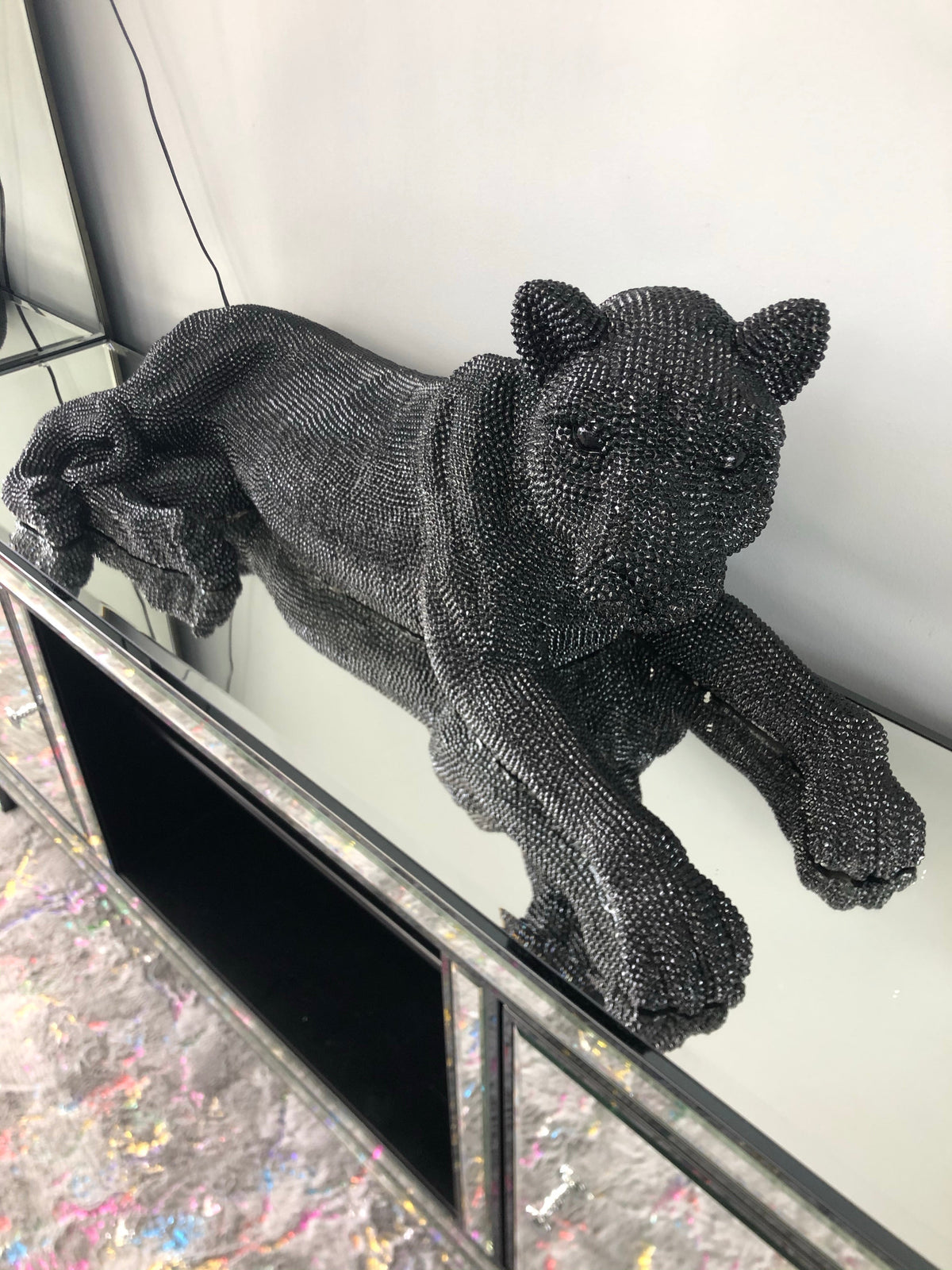 New Glam Black Panther Center Piece — CLEGLAM